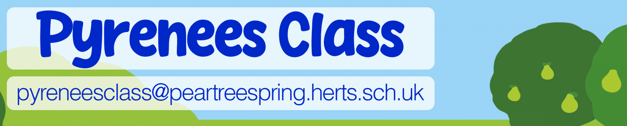 Pyrenees Class 2025-2026 – Peartree Spring Primary School