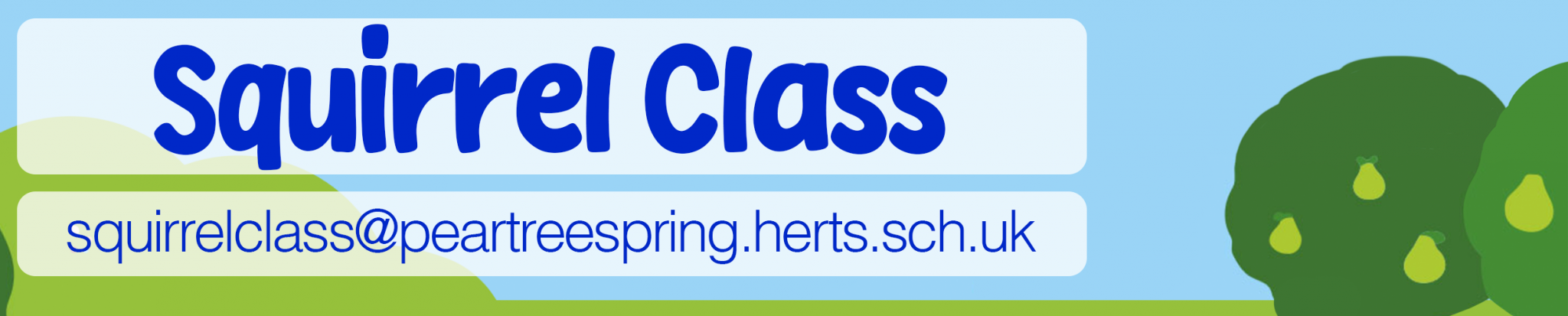 Squirrel Class 24-25 – Peartree Spring Primary School